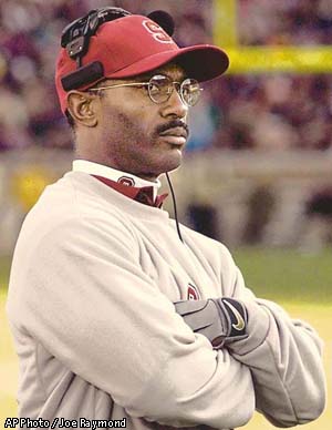 Stanford's Willingham takes Notre Dame job / First black coach at ...