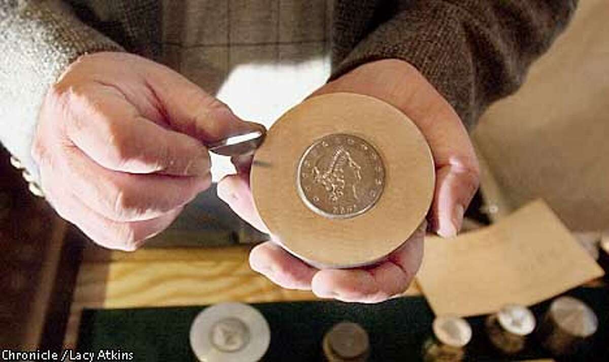 Gold Rush coins freshly minted / Treasure salvaged from 1857 shipwreck ...