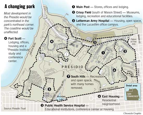New Presidio plan opens door to hotels / Trust's proposal worries ...