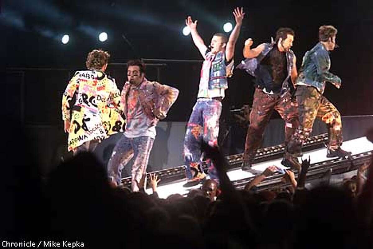 'N Sincere / Teen idols use elaborate stage show for crass self-promotion