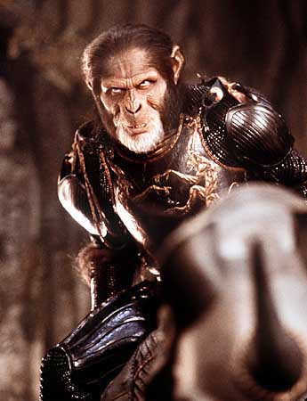 Monkey man / 'Planet of the Apes' director Tim Burton enjoys people who ...