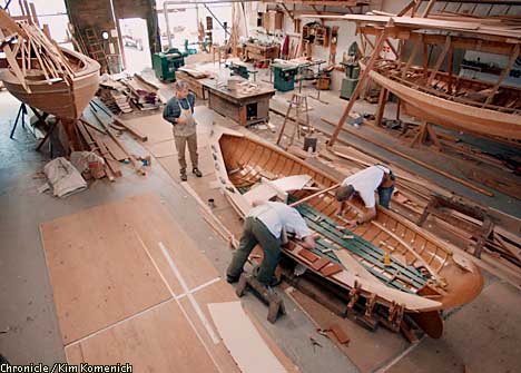 Schools helps keep alive the art of wooden boatbuilding
