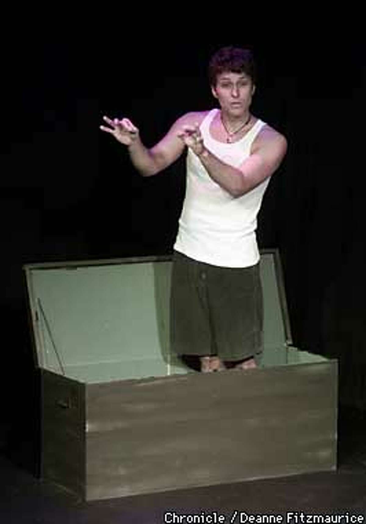 Vivid Snapshots In Tim Miller's `Box'