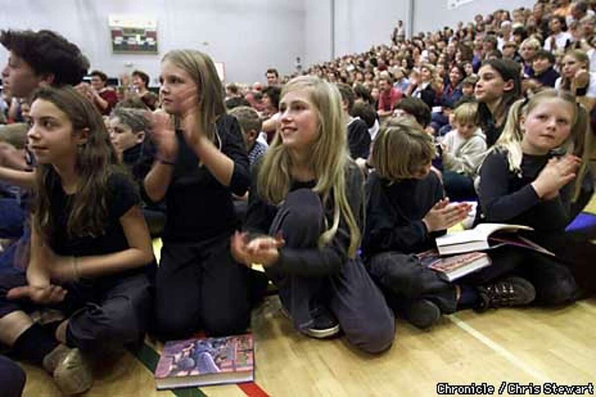 Harry Potter's Wizard / Creator of children's book series tours Bay Area