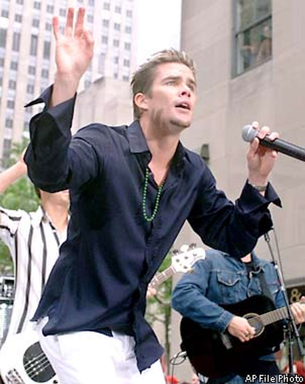 POP QUIZ / Mark McGrath / Sugar Ray's front man tones it down -- a bit