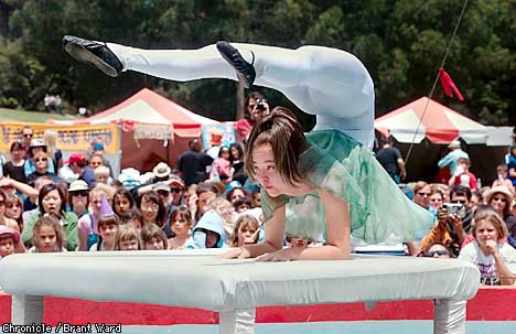 Contortionist twins a perfect fit for circus