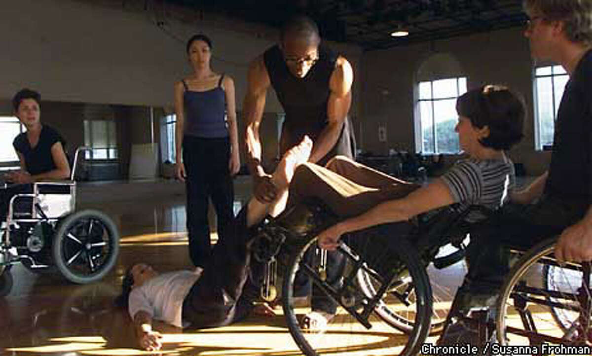 Dance `Fantasie' Come True / Wheelchairs part of Bill T. Jones piece ...