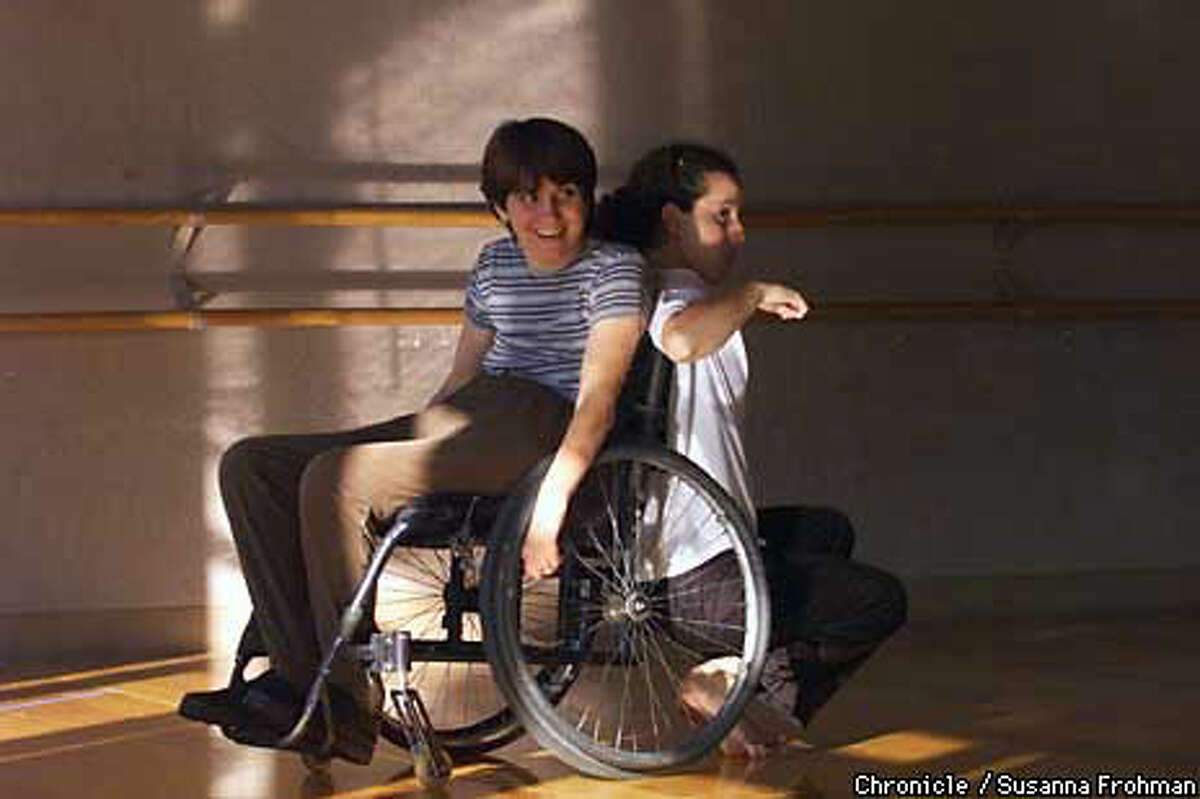 Dance `Fantasie' Come True / Wheelchairs part of Bill T. Jones piece ...