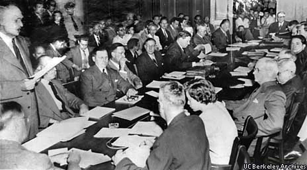 Red Scare / Symposium on loyalty oath at UC