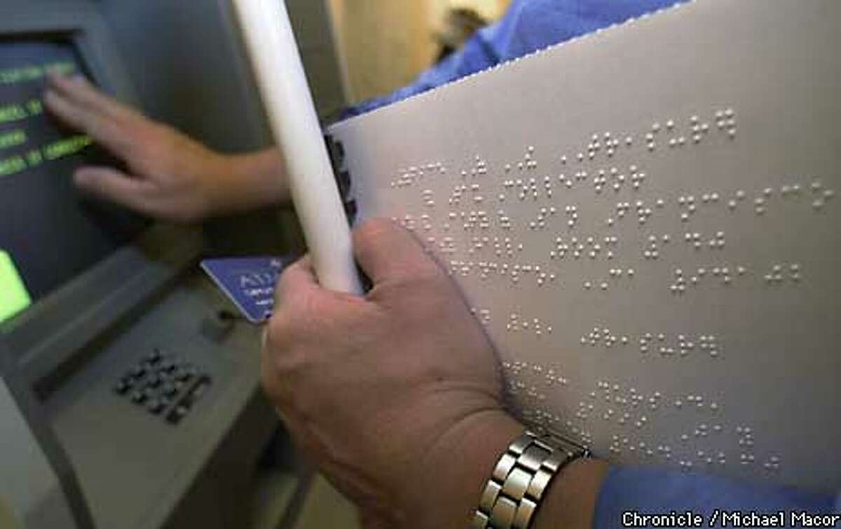 Talking ATM Makes It Easy for the Blind to Get Their Bucks