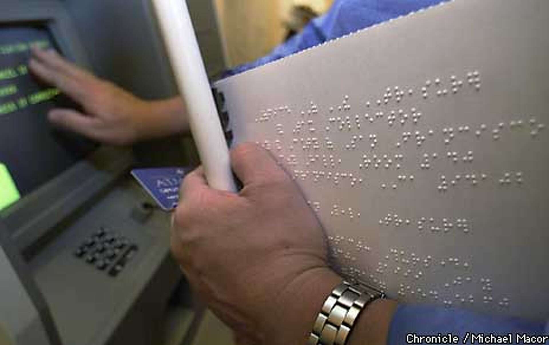 Talking ATM Makes It Easy for the Blind to Get Their Bucks