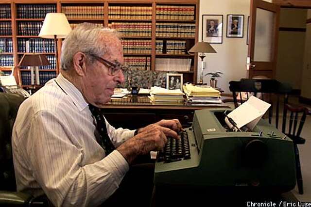 STANLEY MOSK / 1912-2001 / State Supreme Court justice dies at 88 / Ex ...