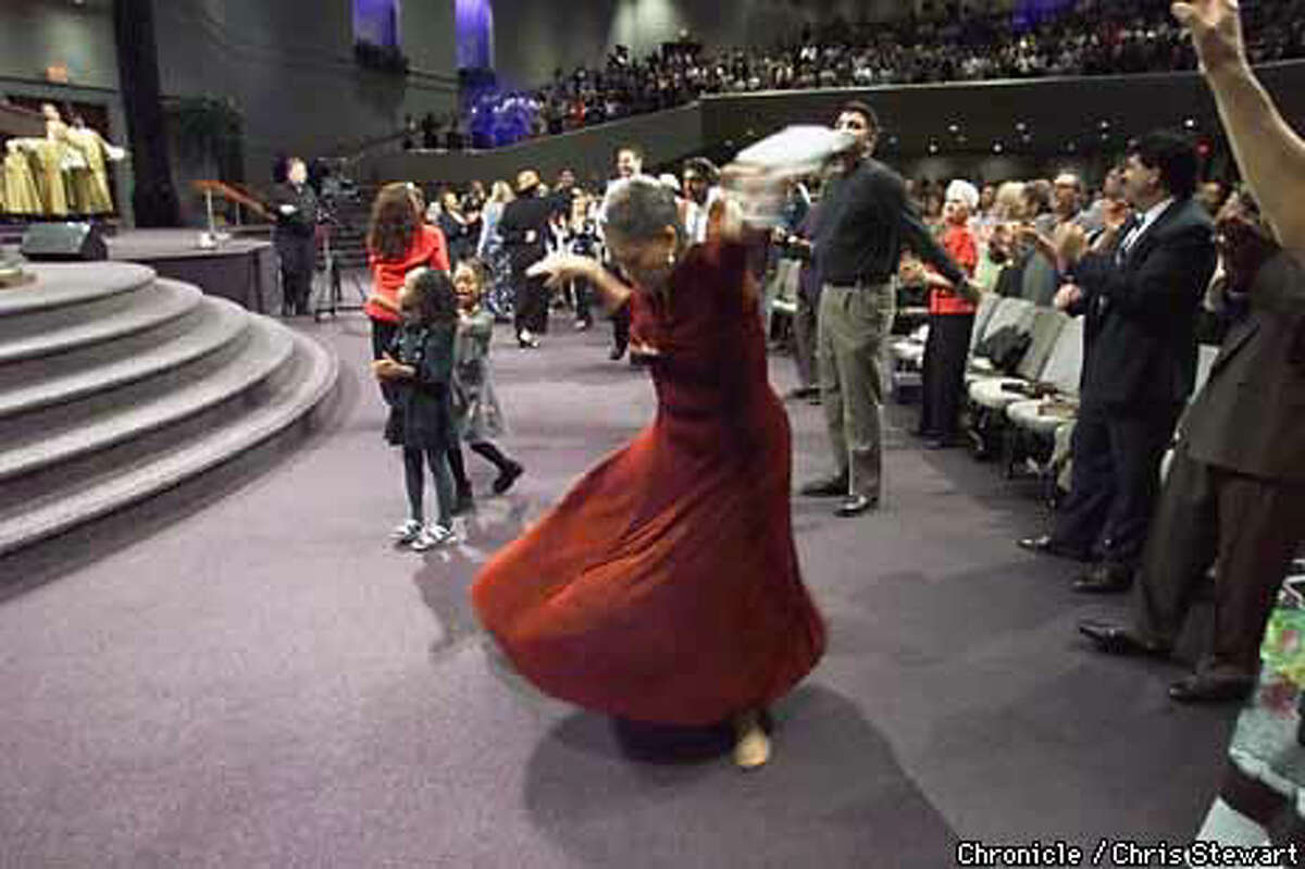 Worshipers at San Jose Pentecostal Church Pray to a Beat
