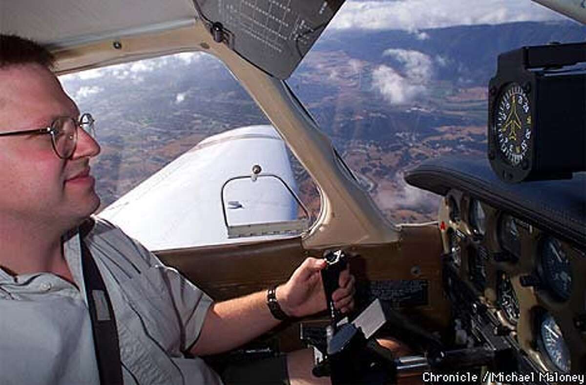 BREAKING THE SOUND BARRIER / Deaf Palo Alto pilot takes off for each of ...