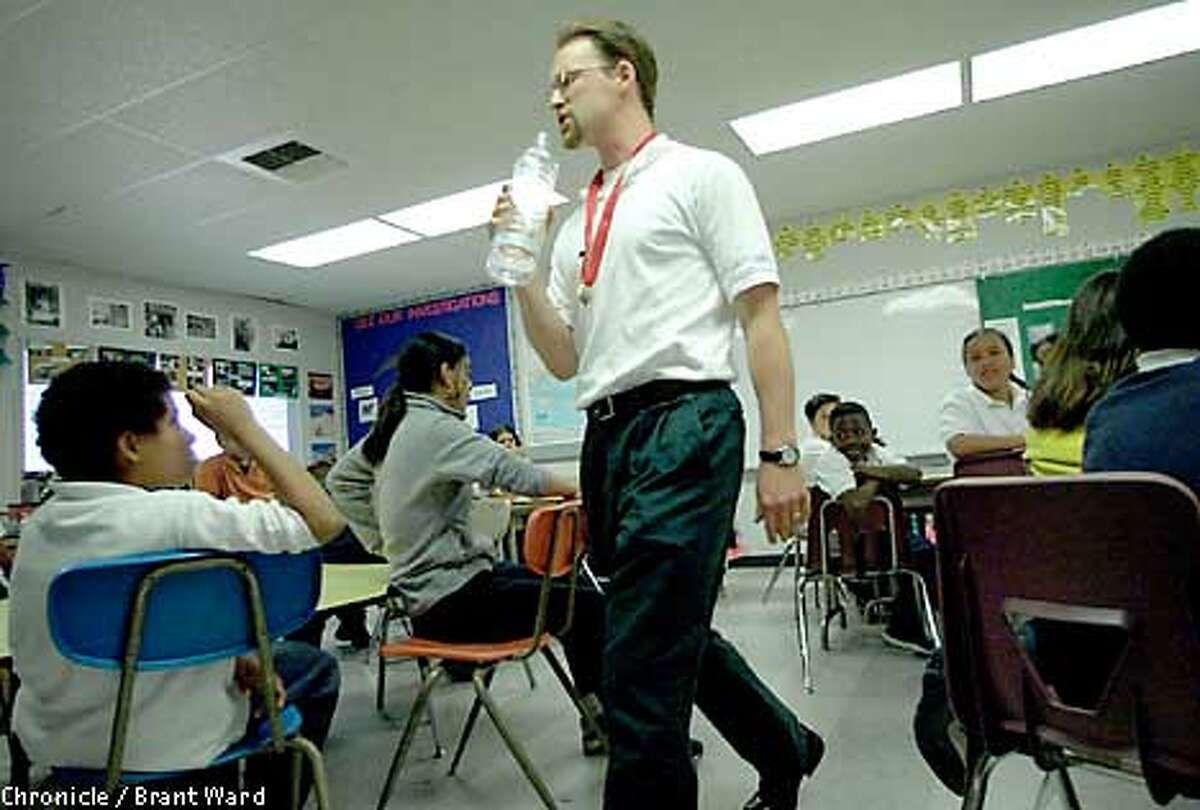 PROFILE / Chris Rosenberg / S.F. teacher is terrific as educator, but ...