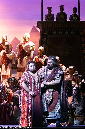 Egyptian splendor / S.F. Opera's 'Aida' captures power and sweep of ...