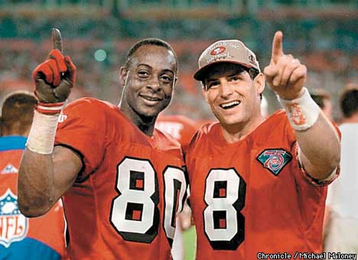 The luck of the QBs / Montana and Young happy to pass along their ...