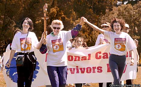 A celebration of life and surviving cancer / Event marked by 700 ...