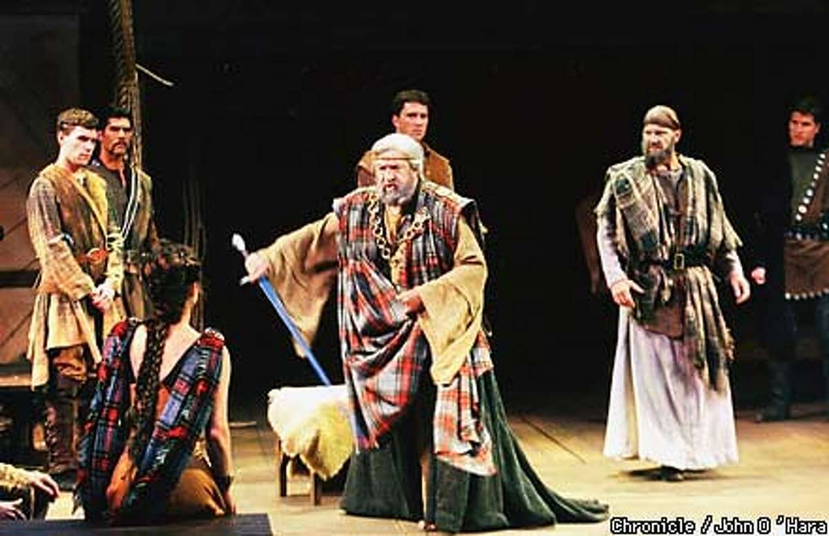 Risso's Vocal Force of Nature / Actor dwarfs mild `King Lear'