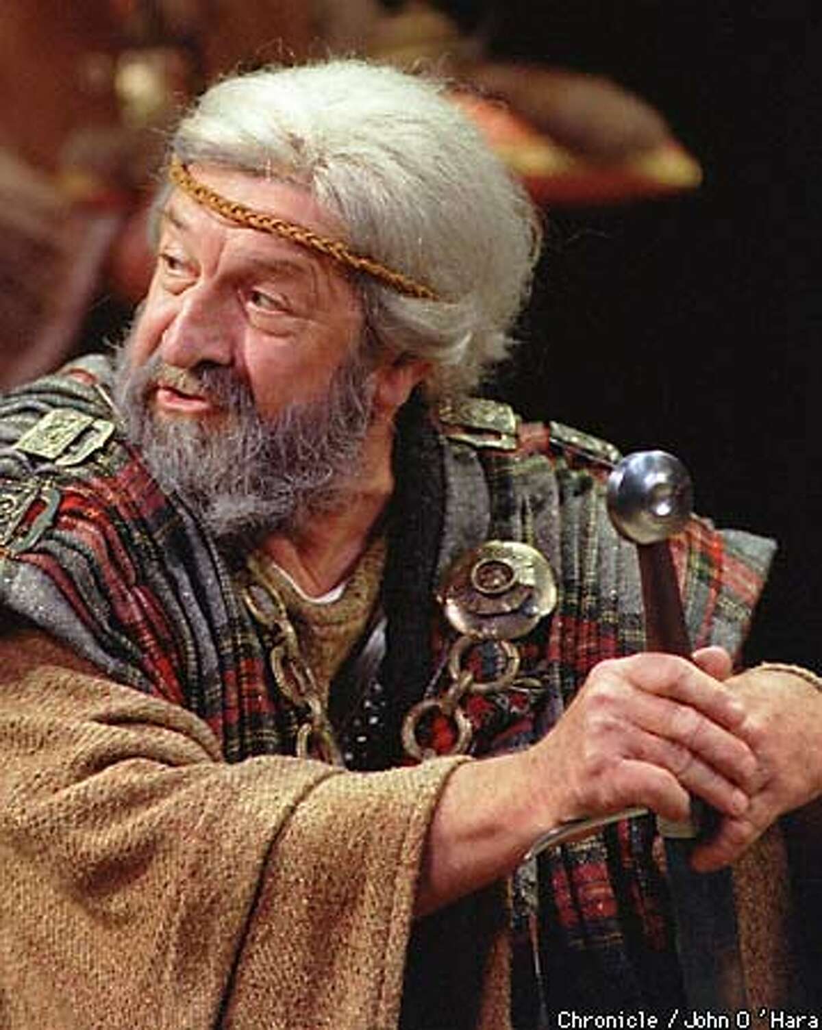 Risso's Vocal Force of Nature / Actor dwarfs mild `King Lear'