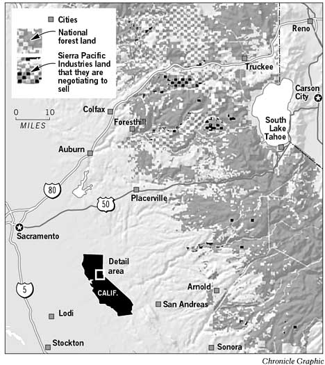 Sierra land deal announced / Up to 50,000 acres owned by timber company ...