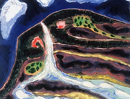 Showing A Lack Of Form / Amenoff's work mirrors unshaped thoughts