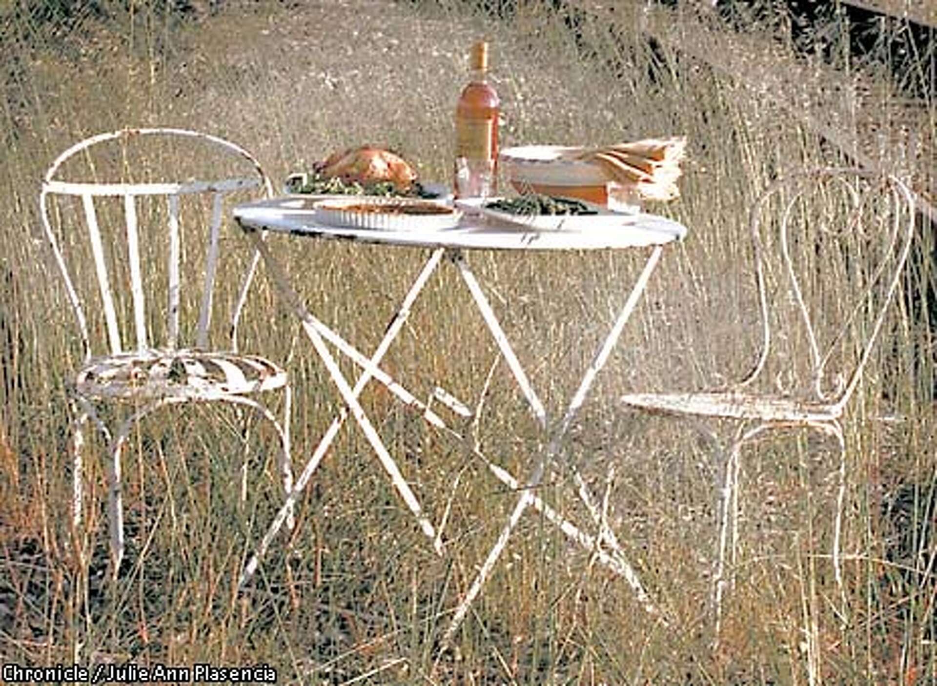 A French picnic / In a country field or city square, make it chic, yet ...
