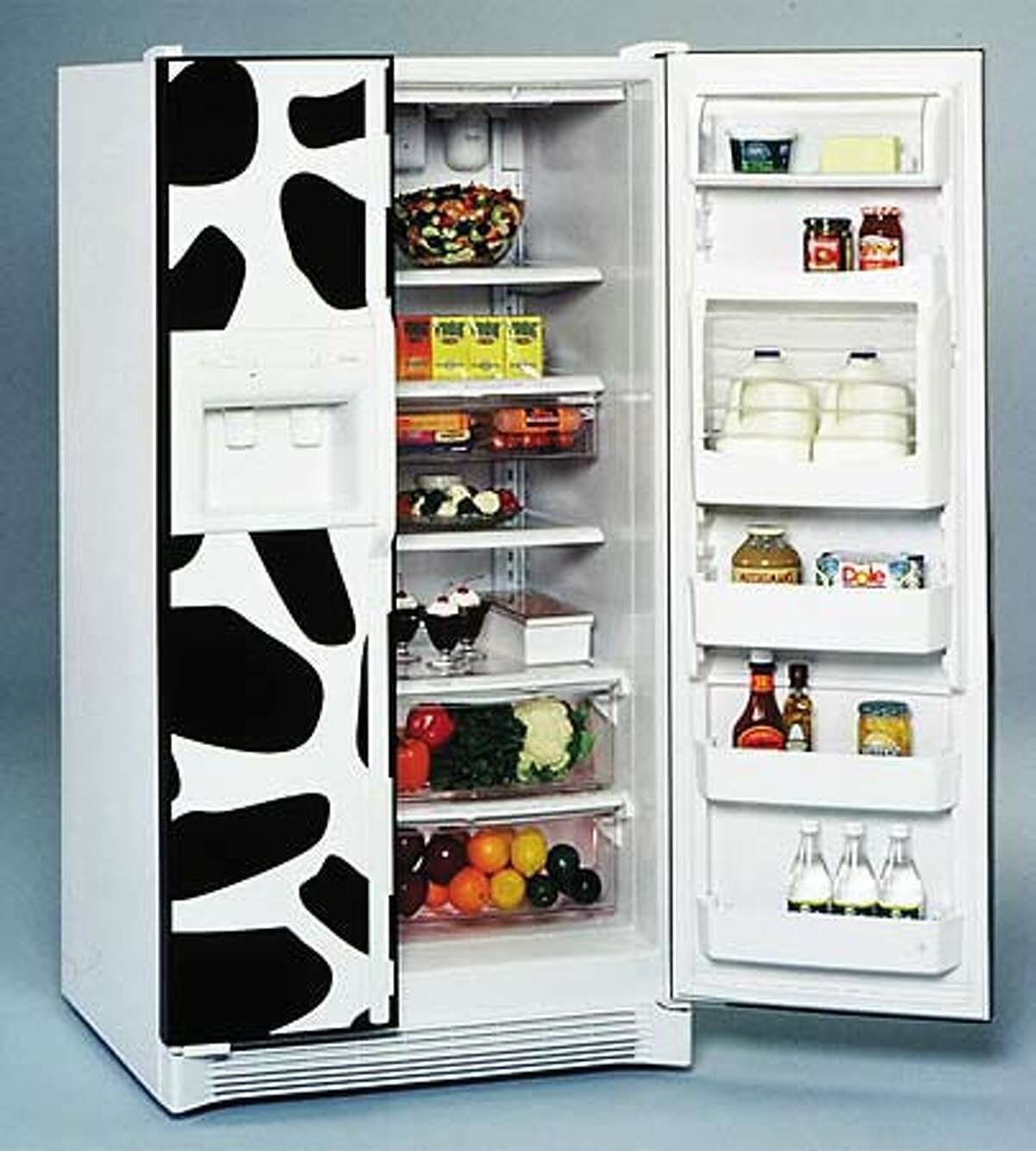 You'll Have a Cow Over This Refrigerator