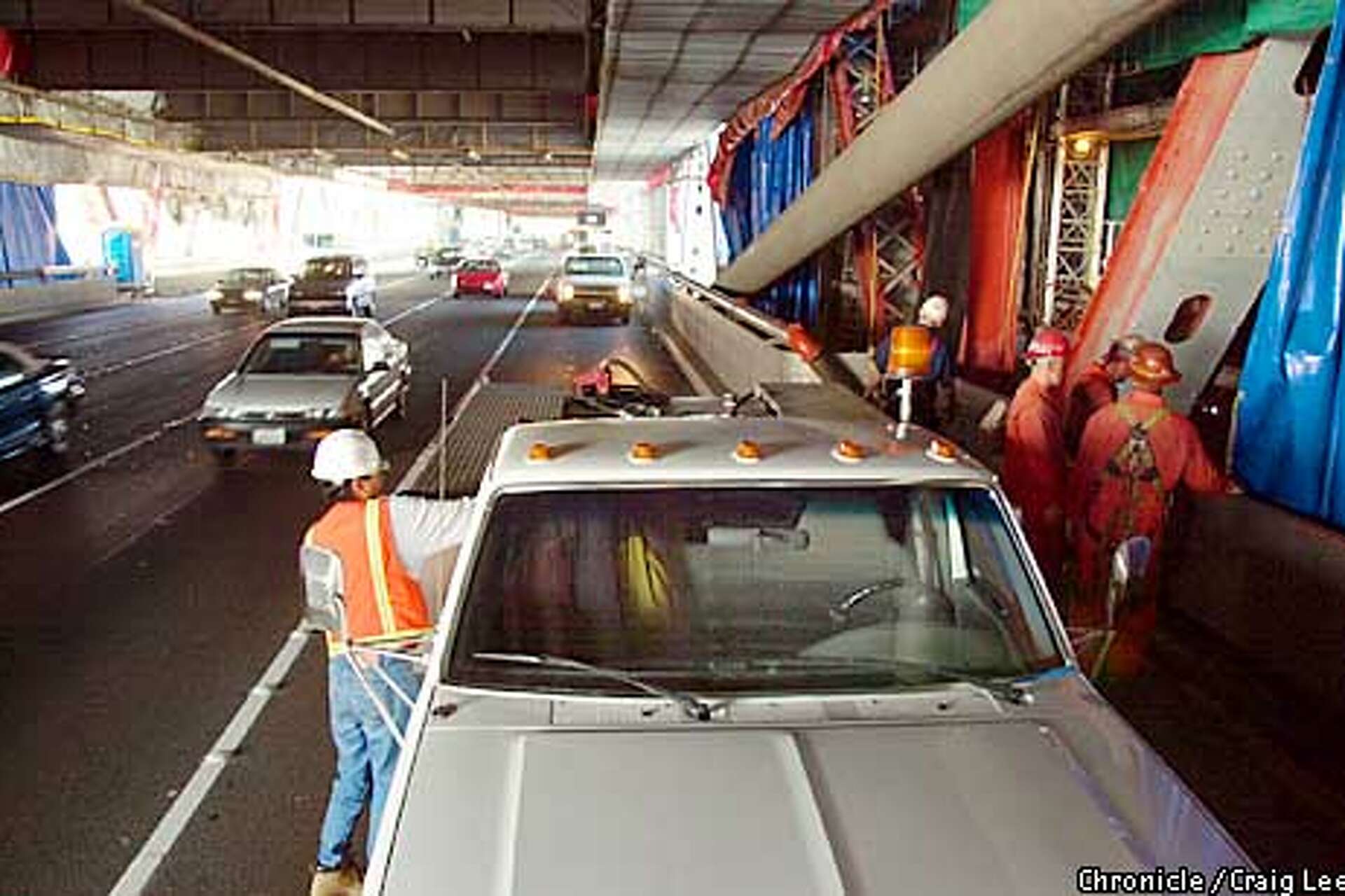 Caltrans draws line on the Bay Bridge