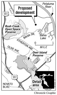 Novato rejects housing in Bahia wetlands area