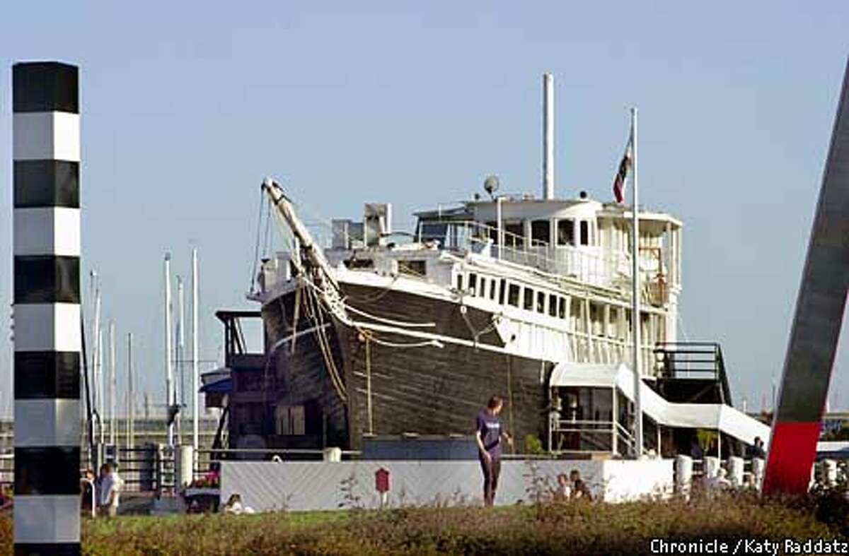 Redevelopment threatens restaurant ship / Project calls for concrete ...