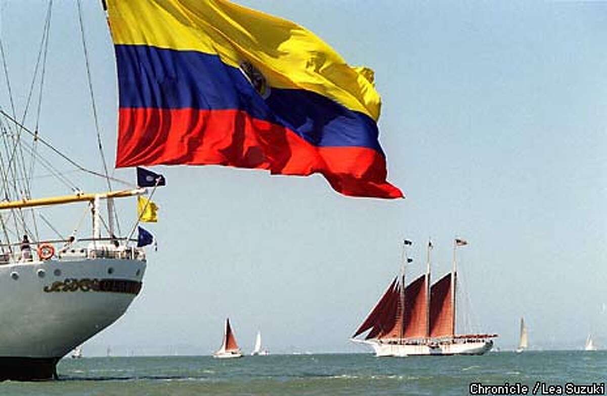 Standing Tall / Magnificent flotilla of sailing ships parades into S.F. bay