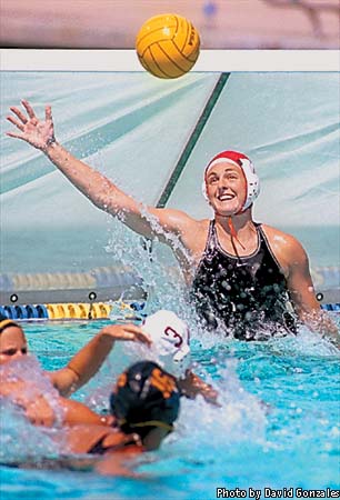 PROFILE / Jackie Frank / She's just perfect, to be Frank / Goalie leads ...