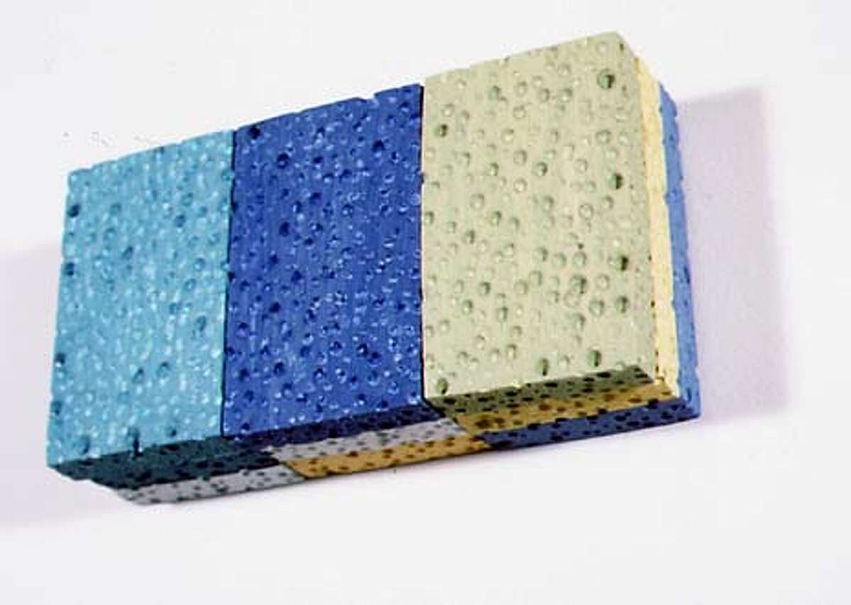 Absorbing Works Of George Stoll / Wall `sponges' take cue from Warhol