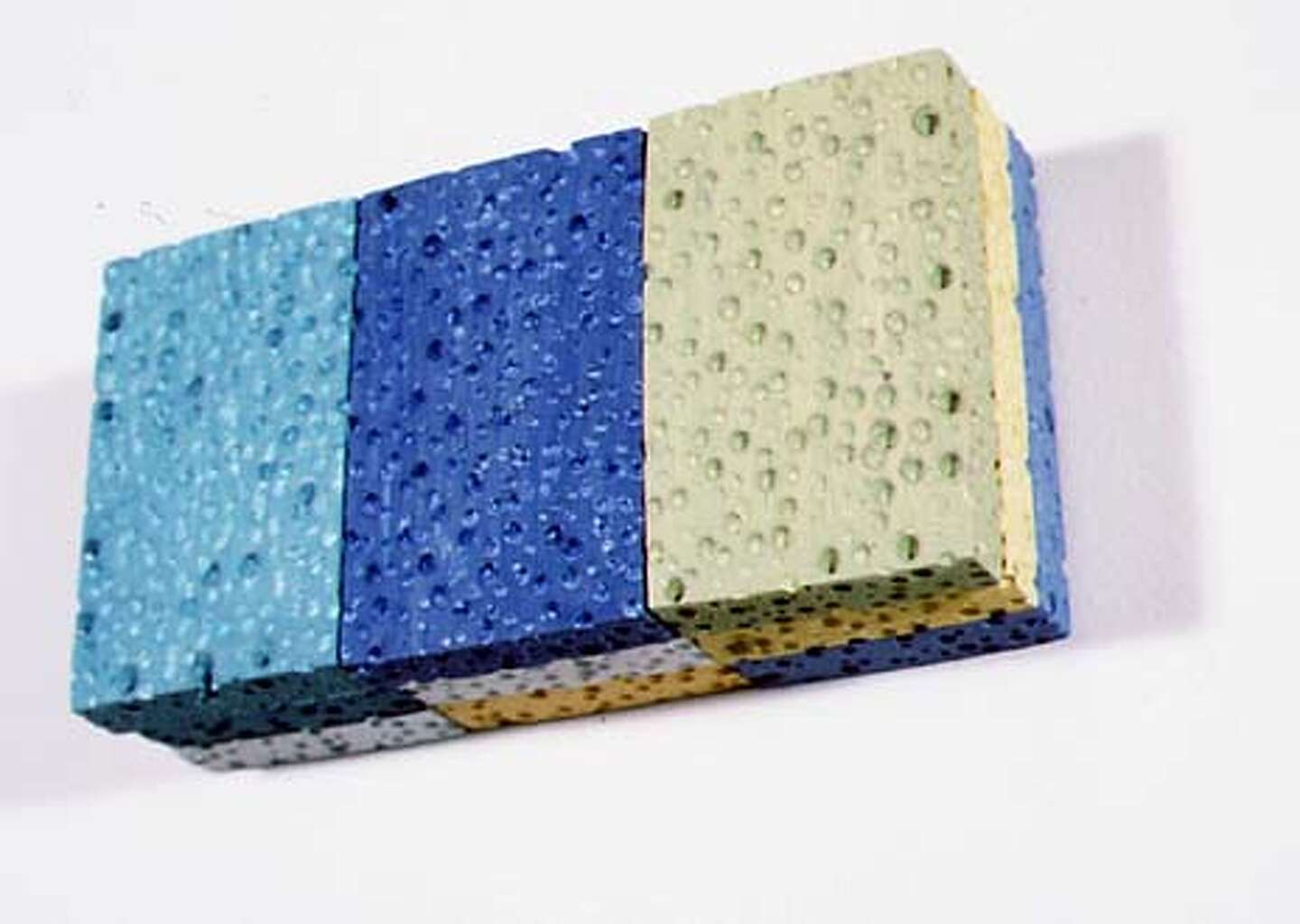 Absorbing Works Of George Stoll / Wall `sponges' take cue from Warhol
