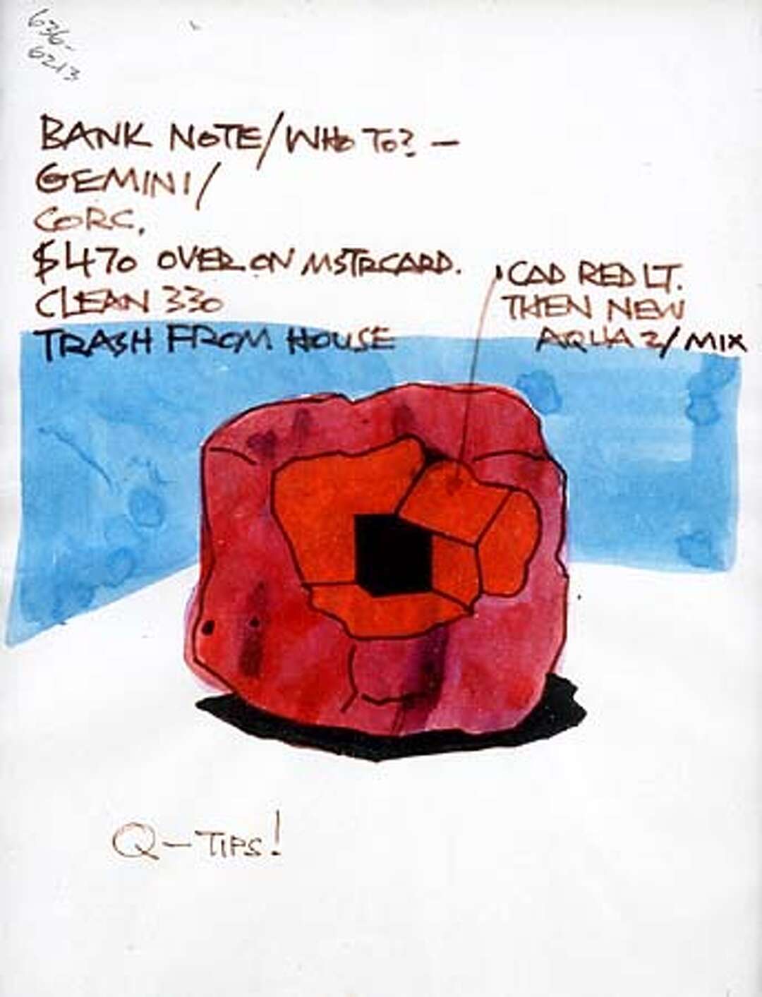 Absorbing Works Of George Stoll / Wall `sponges' take cue from Warhol