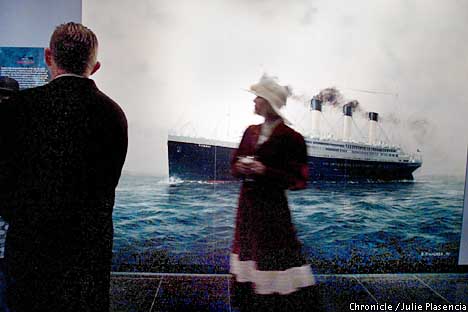 Exhibit explores life, death on Titanic