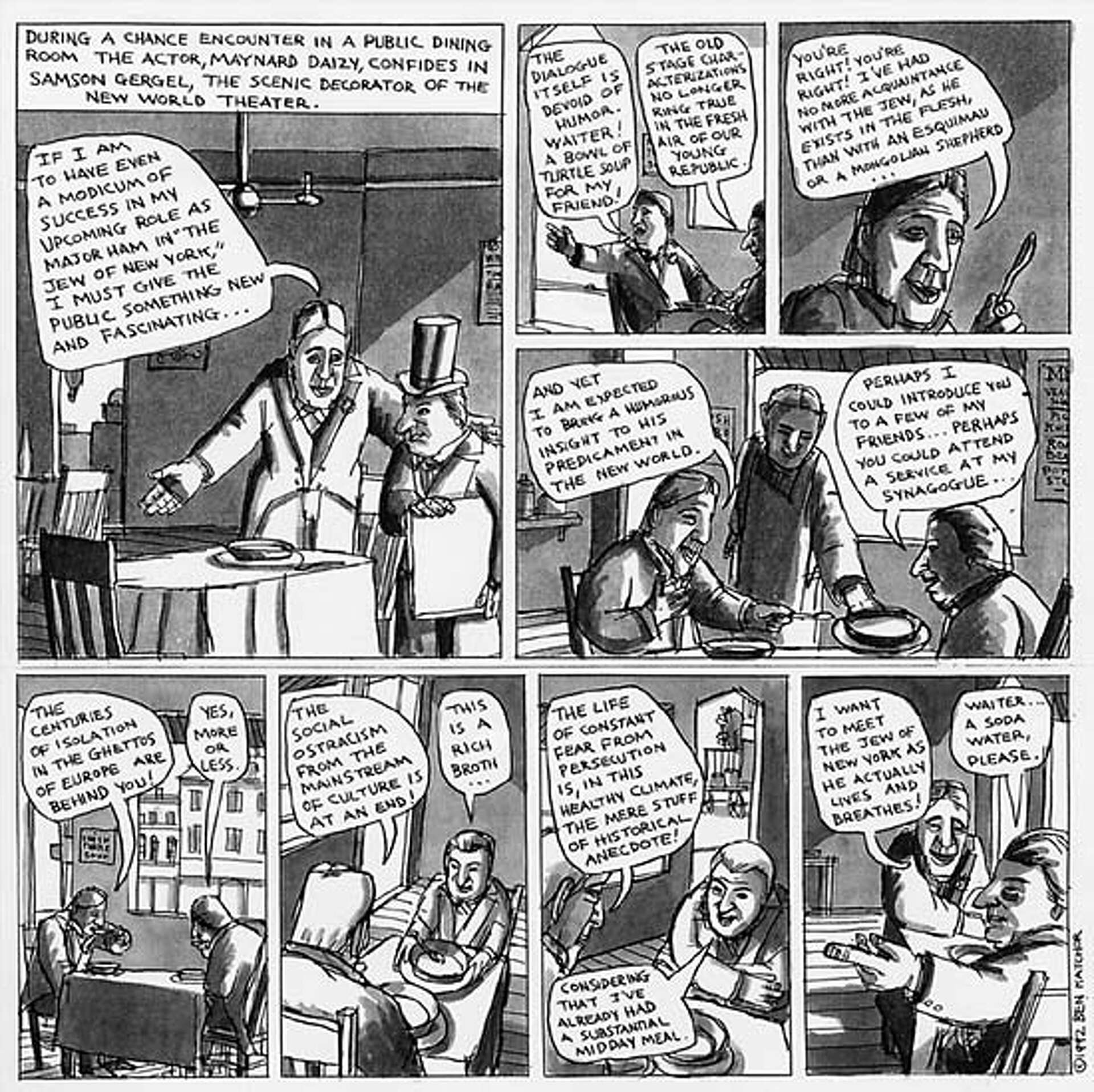 Drawing on Heritage / Cartoonist Ben Katchor captures urban neglect in ...