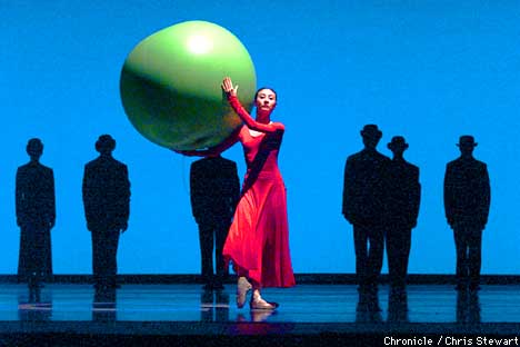 Ballet finale a thriller / Polished revivals of Balanchine, Morris ...