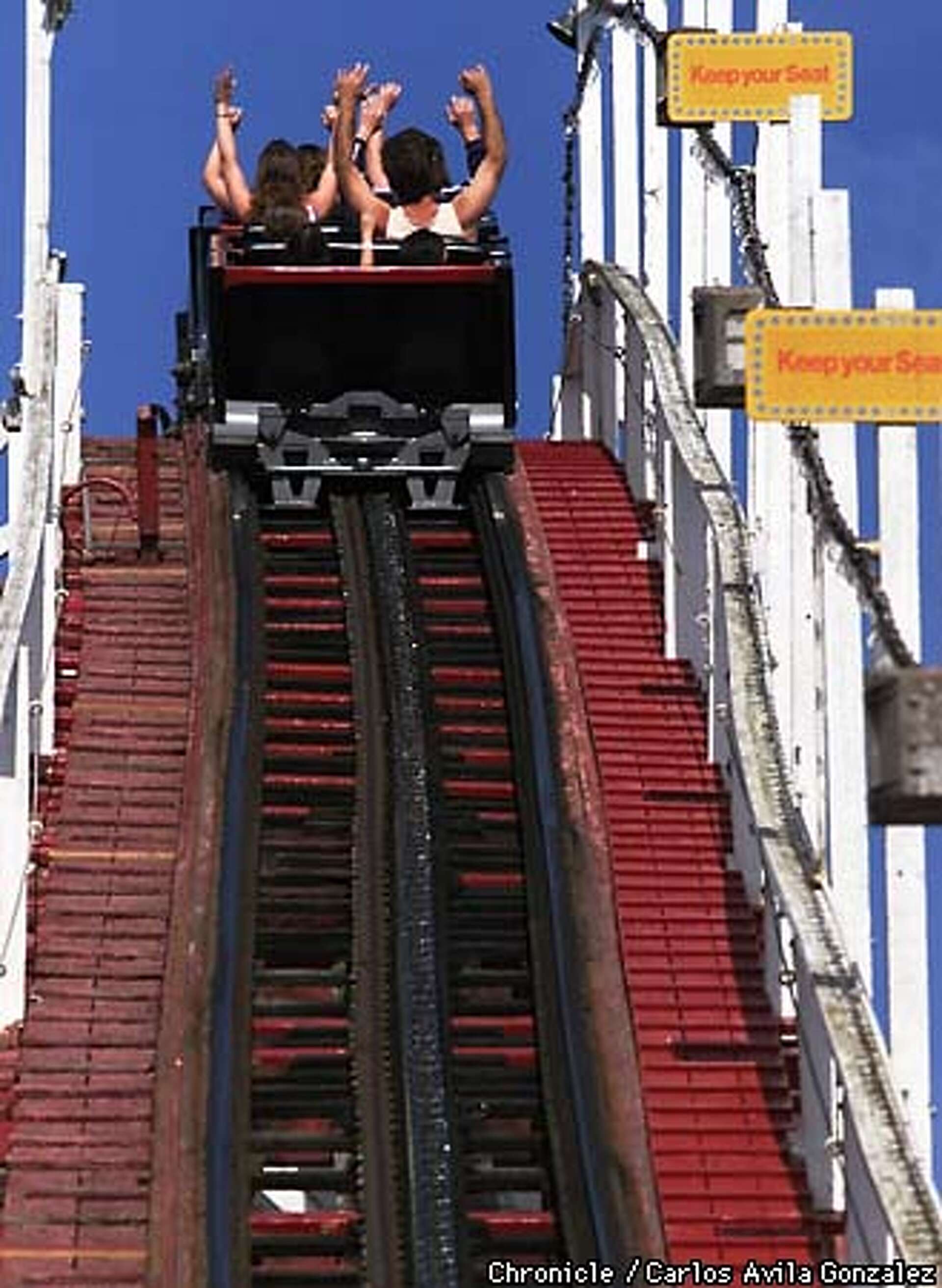 DIAMOND DIPPER / Santa Cruz's gem of a roller coaster turns 75 years old