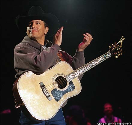 George Plays It Straight at Country Jam / But Dixie Chicks, others ...