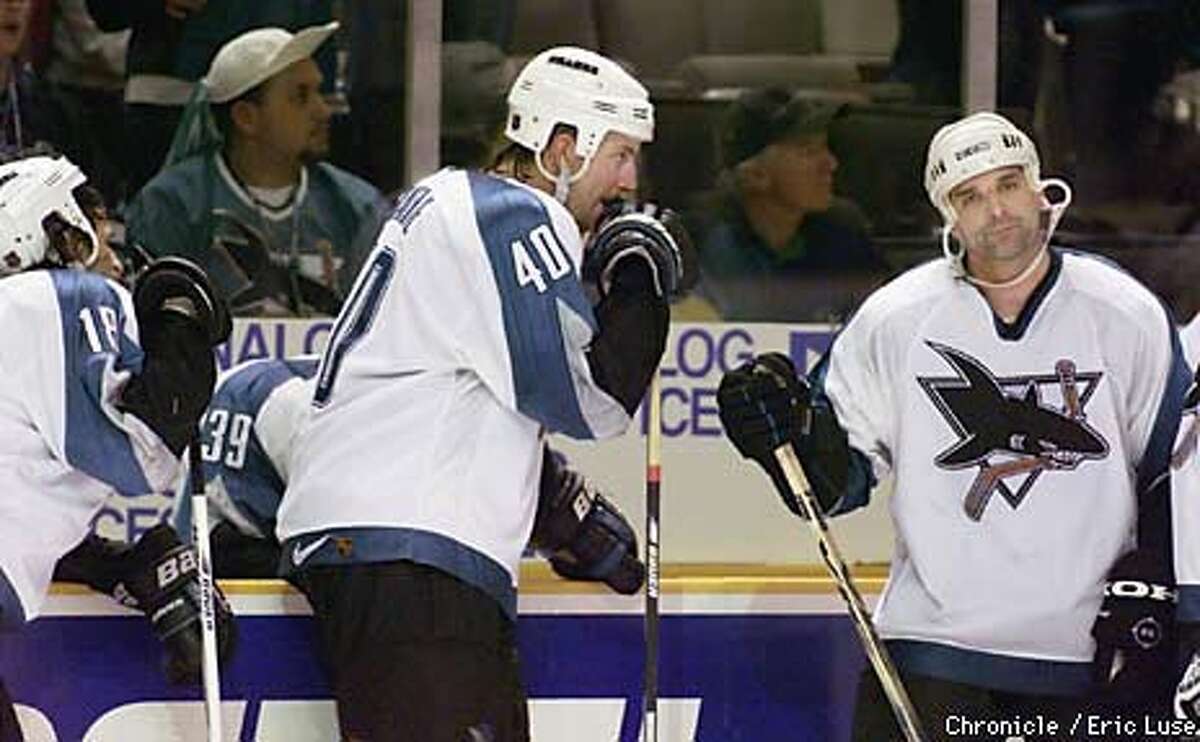 Avs Finally Sink the Sharks / Hejduk's goal in OT ends 6-game series