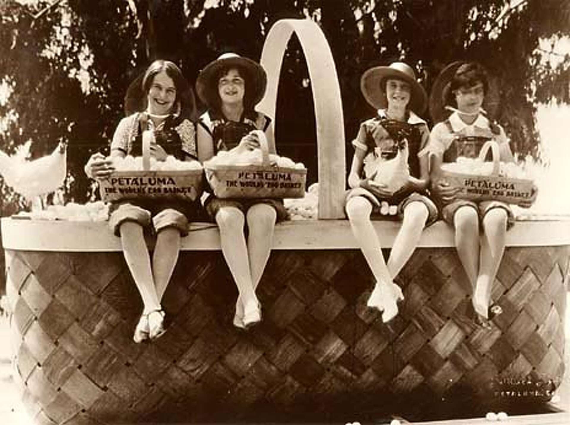 SHELL-ABRATING / PETALUMA'S PAST / Annual egg parade pays homage to ...