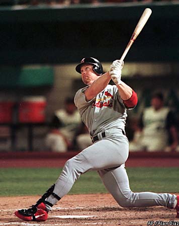 Big Mac Is Back / McGwire to match power with Giambi in Oakland