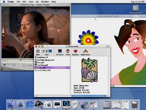 APPLE'S NEXT STEP / OS X is an eye-catching, smooth-working rebirth of ...