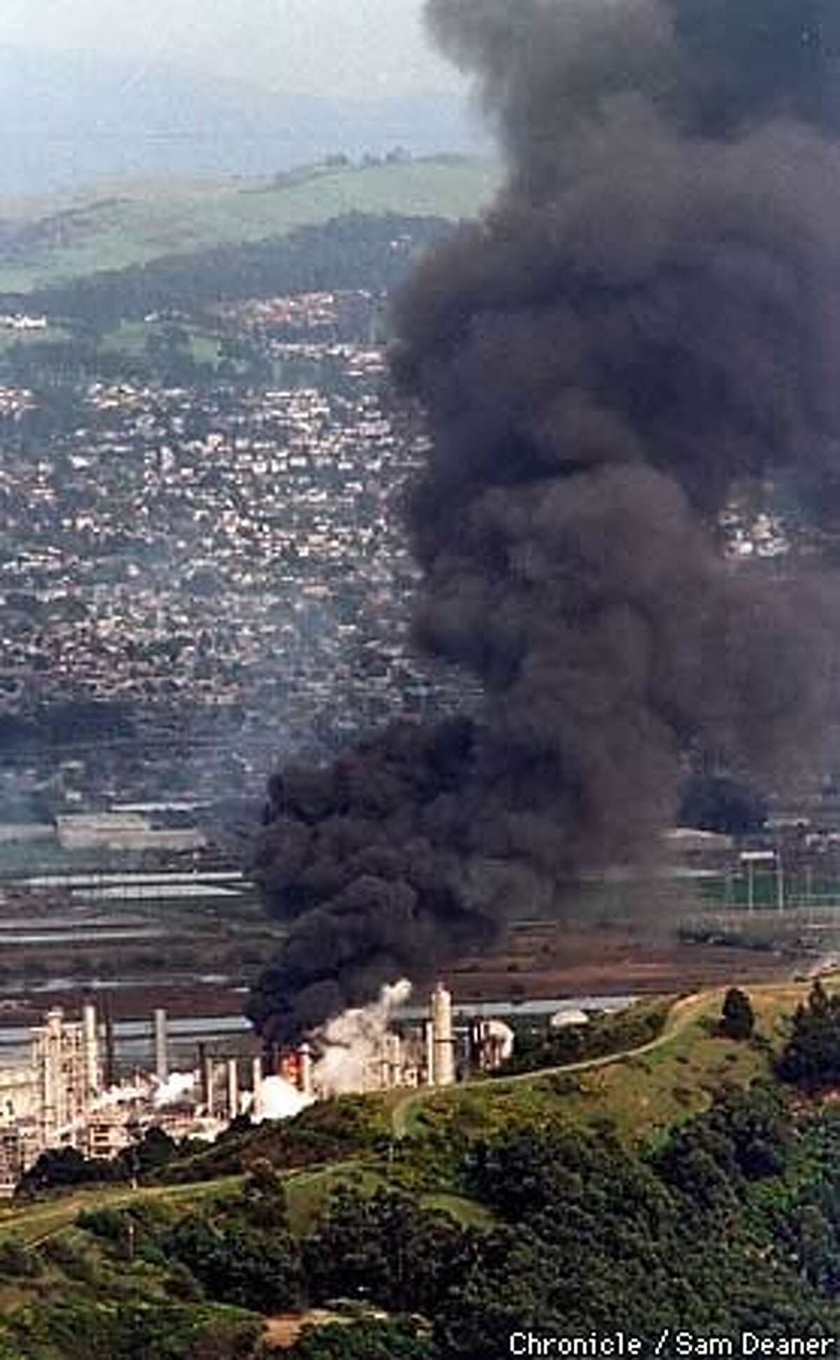 Chevron Oil Refinery Blast Rocks Richmond