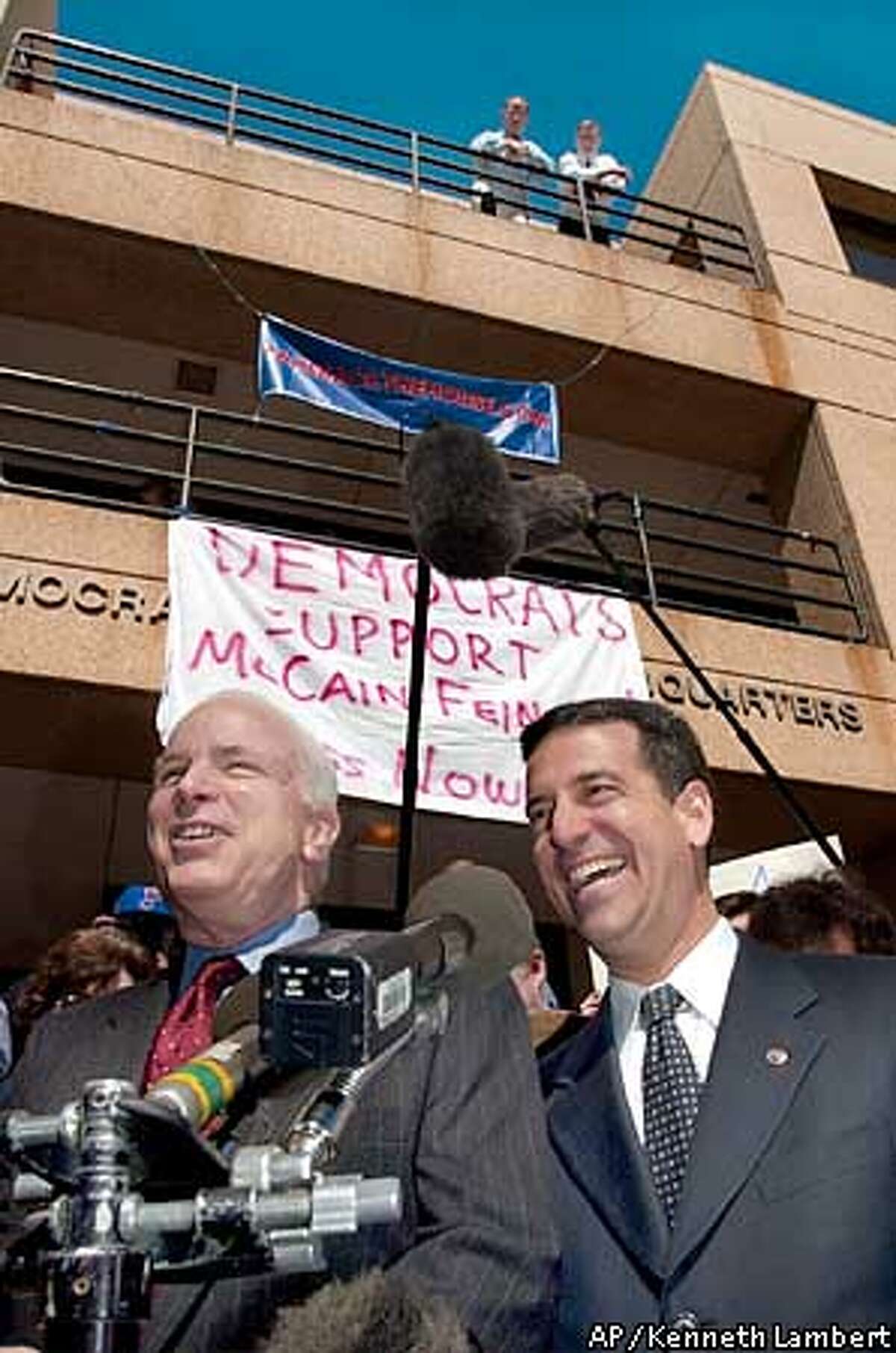 Senate Fight Over Campaign Finance / Fierce debate begins over McCain ...