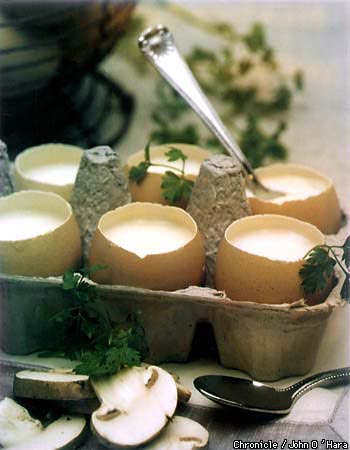 Not Your Grandmother's Custard / Bay Area chefs dress up a homespun ...