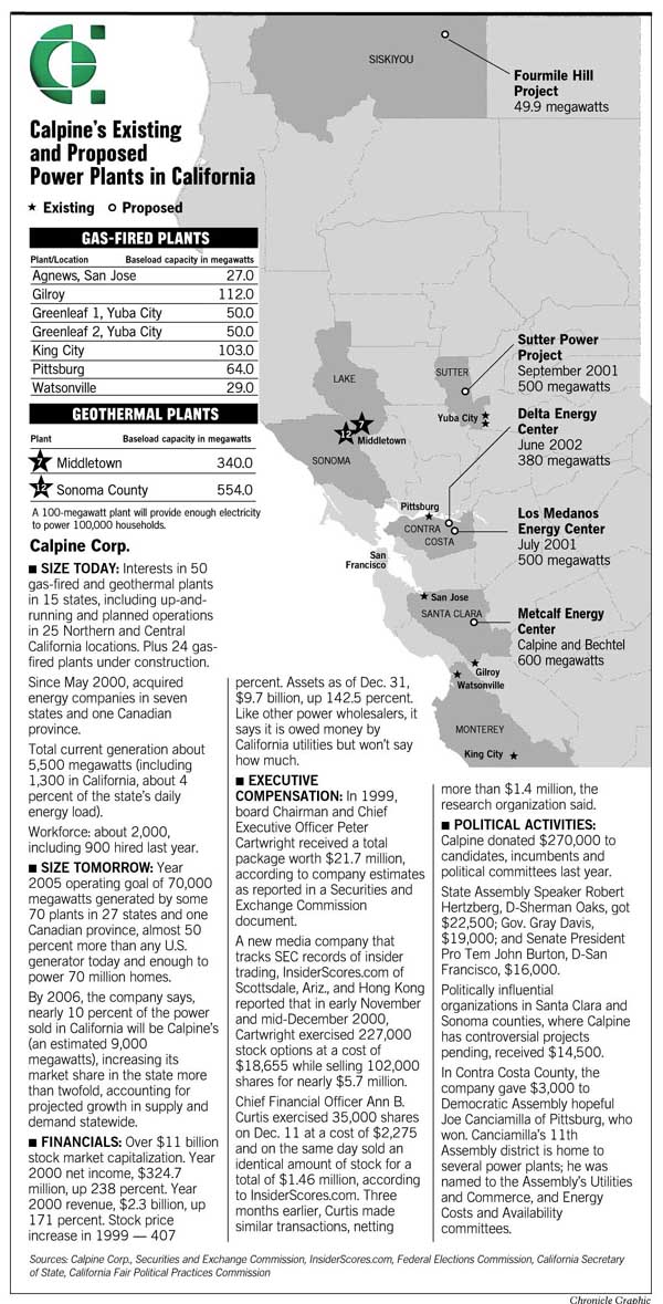 Calpine's Quest for Power / American Indians split over Bay Area ...