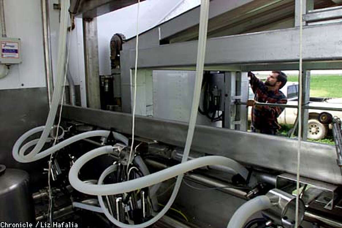 Milk of Human Kindness / Dairyman's mobile milking unit keeps cows out ...